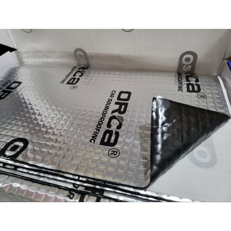 Jual Peredam Suara Mobil Orca O2 Mat Aluminium | Shopee Indonesia