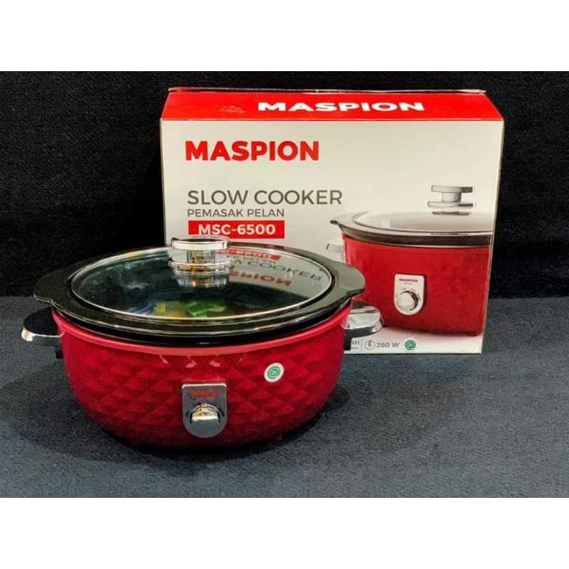 Jual (Packing Kayu)Slow Cooker Maspion 6Liter MSC-6500 & MSC-1860 ...