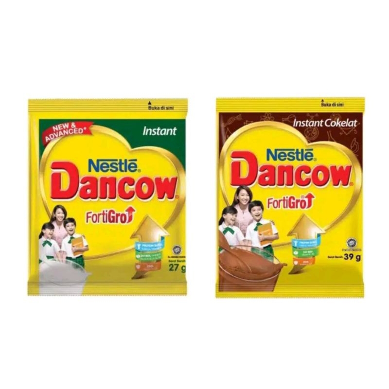 Jual DANCOW Susu Bubuk FORTI GROW SACHET | Shopee Indonesia