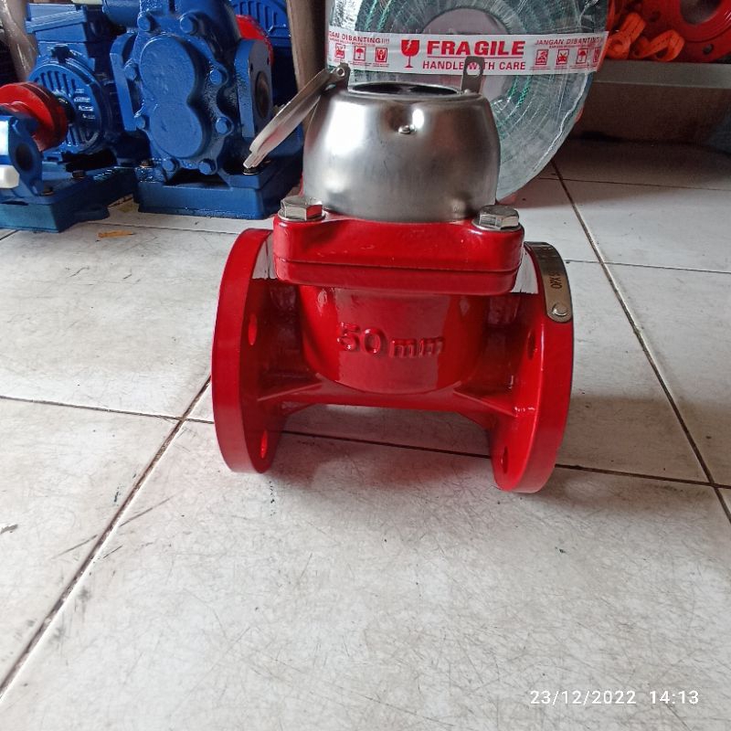 Jual Flow meter air kotor 2inch Flowmeter air limbah 2inch Water meter ...