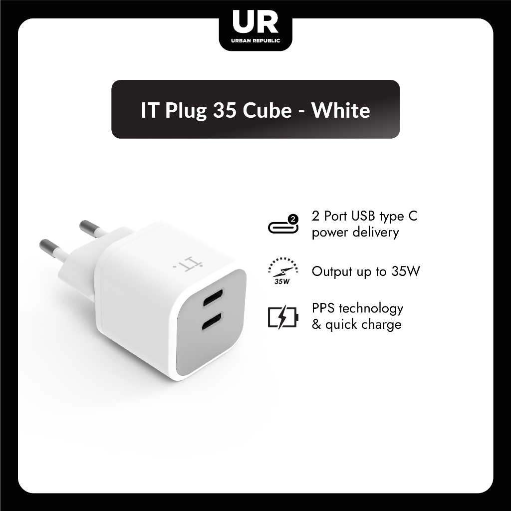 Jual IT Plug 35 Cube - White | Shopee Indonesia