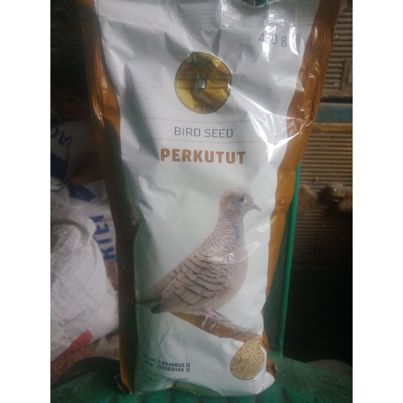 Jual MAKANAN /PAKAN BURUNG PERKUTUT GOLD COIN BIRD SEED 700g | Shopee ...