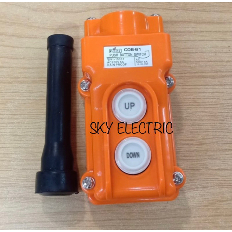 Jual hoist push button fort COB-61 control switch | Shopee Indonesia