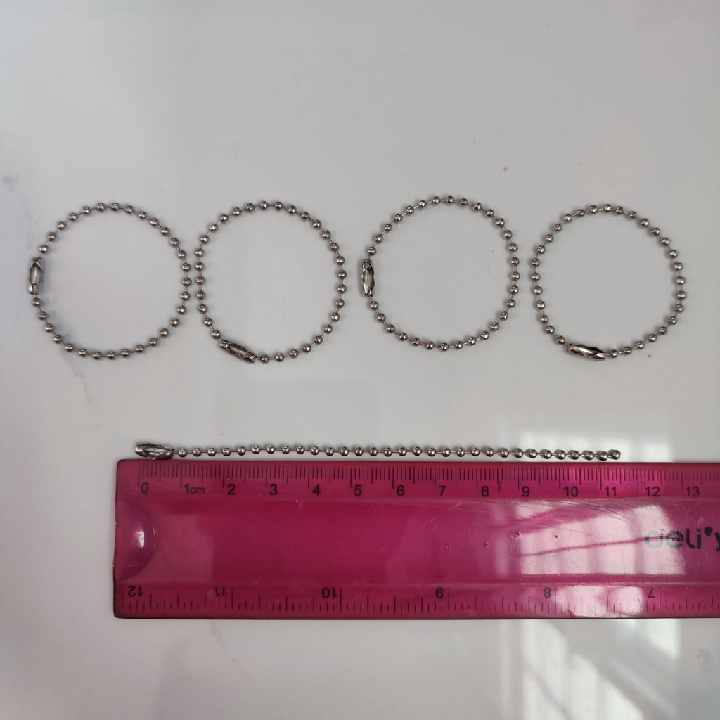 Jual [5PCS] RING GANTUNGAN KUNCI Bentuk STAR BINTANG Lebar 3.5cm Pipih ...