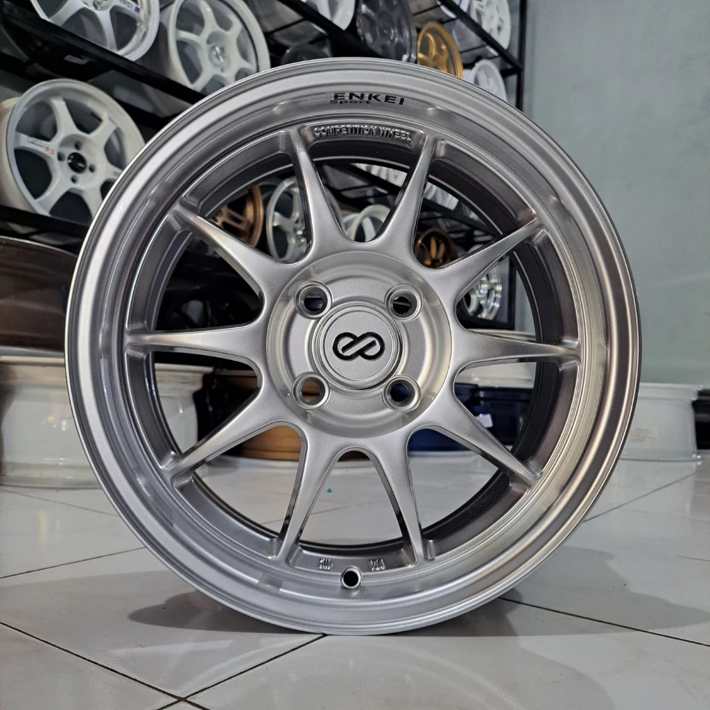 Jual Velg Enkei Tarmac R15 Pcd 4x100 Lebar 6.5 et 40 velg mobil ring 15 | Shopee Indonesia