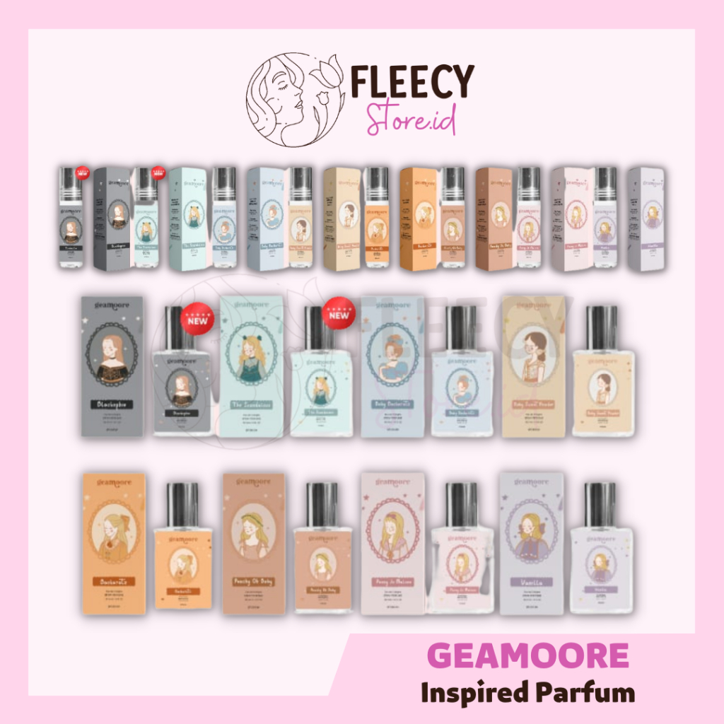 Jual Geamoore Inspired Perfume 6ml Roll On / 30ml Botol Spray BPOM ...