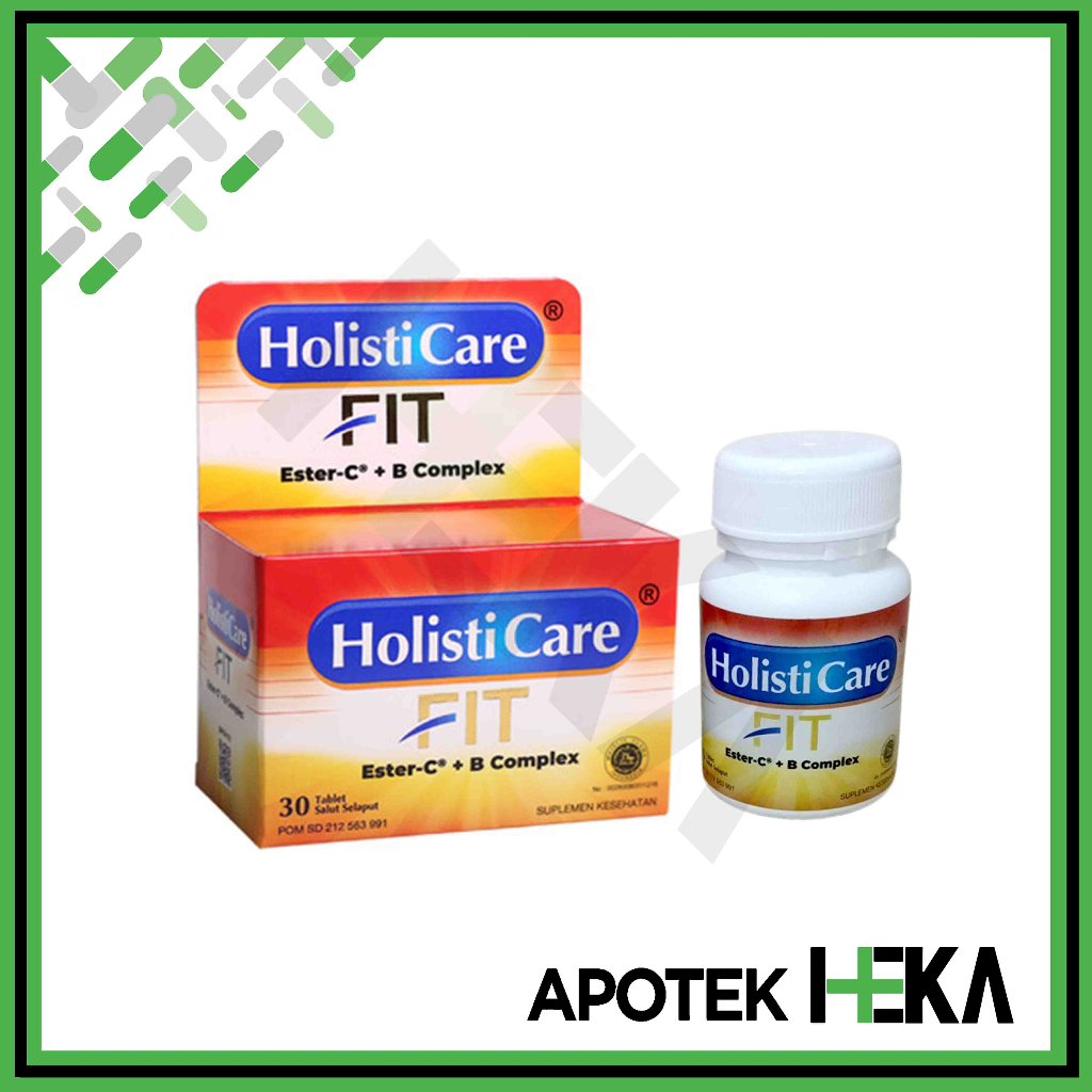 Jual Holisticare Fit Botol isi 30 Tablet - Vitamin C dan B Complex ...