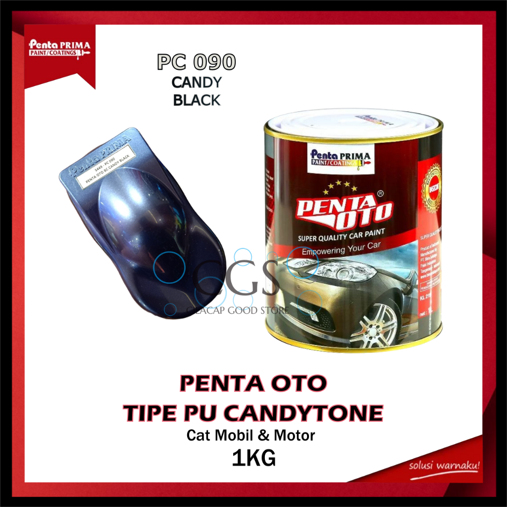 Jual Cat Candy BLACK PU Penta Oto / Cat Hitam Candy PU / Cat Candy PU ...
