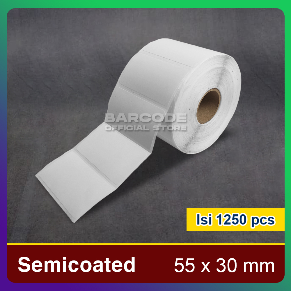 Jual Label Stiker Barcode 55 X 30 mm / 55x30mm / 55x30 Kertas ...