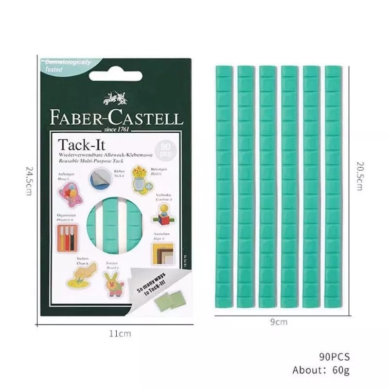 Jual (15 PCS) REUSABLE NAIL CLAY TACK IT GLUE PEREKAT MULTIFUNGSI FABER ...