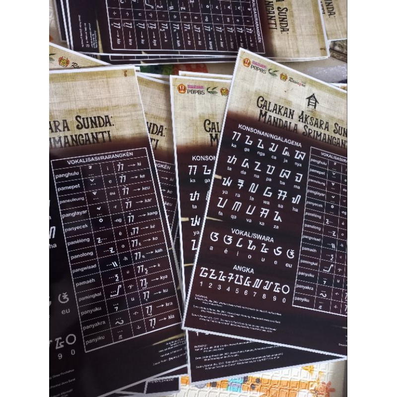 Jual poster aksara sunda | Shopee Indonesia