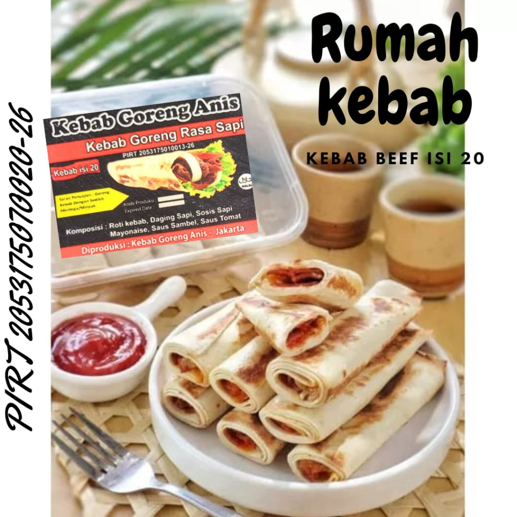 Jual Kebab Lezat Kebab Mini isi 20pcs/box | Shopee Indonesia
