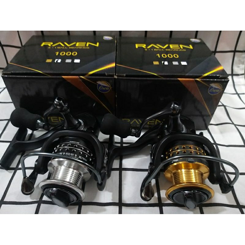 Jual REEL ORCA RAVEN 1000 POWER HANDLE | Shopee Indonesia