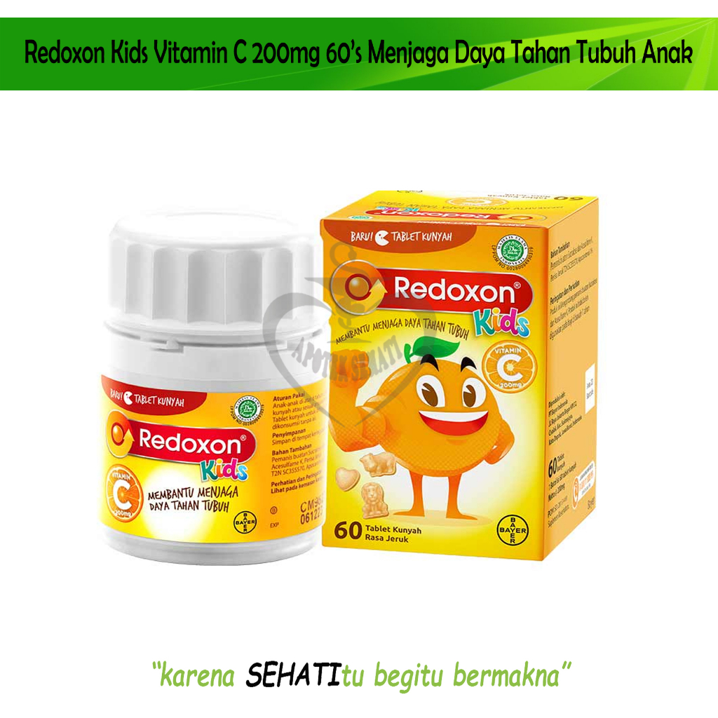 Jual Redoxon Kids Suplemen Multivitamin Anak Daya Tahan Tubuh | Shopee ...