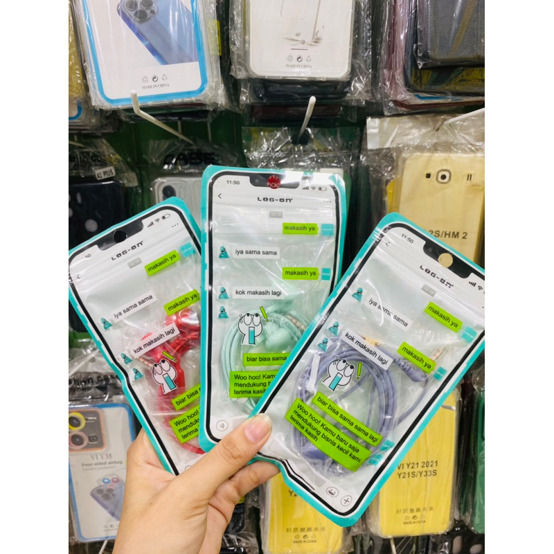 Jual HEADSET LOG-ON HF782 QUALITY PREMIUM SUARA STREO | Shopee Indonesia