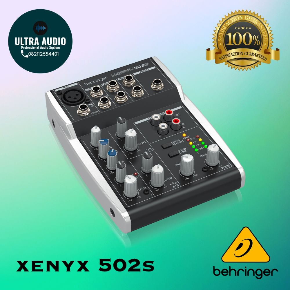 Jual Behringer XENYX 502 S XENYX 502S Mixer Audio ORIGINAL | Shopee ...