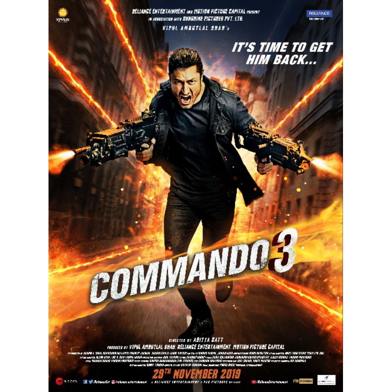 Jual KASET FILM INDIA COMMANDO LENGKAP FULL MOVIE DUBBING INDONESIA ...