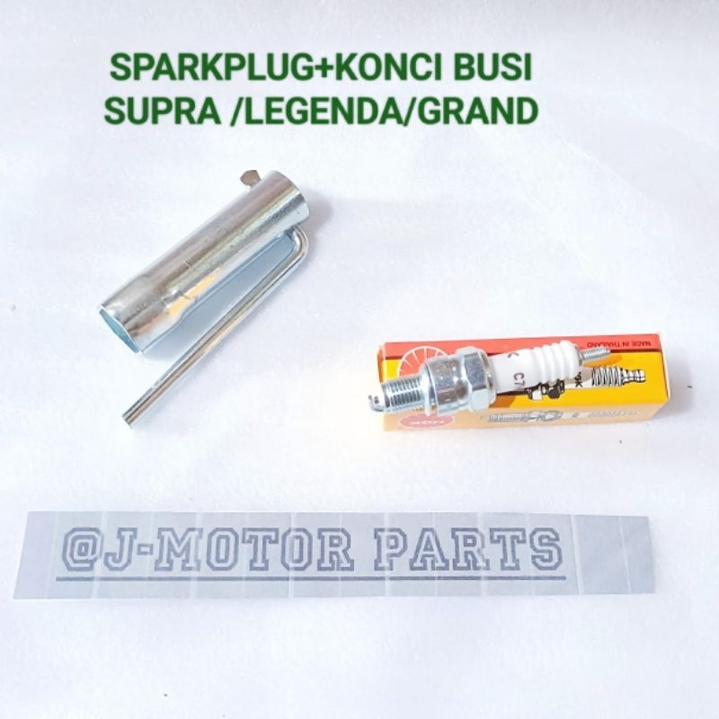 Jual SPARKPLUG GN5 PLUS KONCI BUSI SUPRA FIT SUPRA X LAMA GRAND LEGENDA ...
