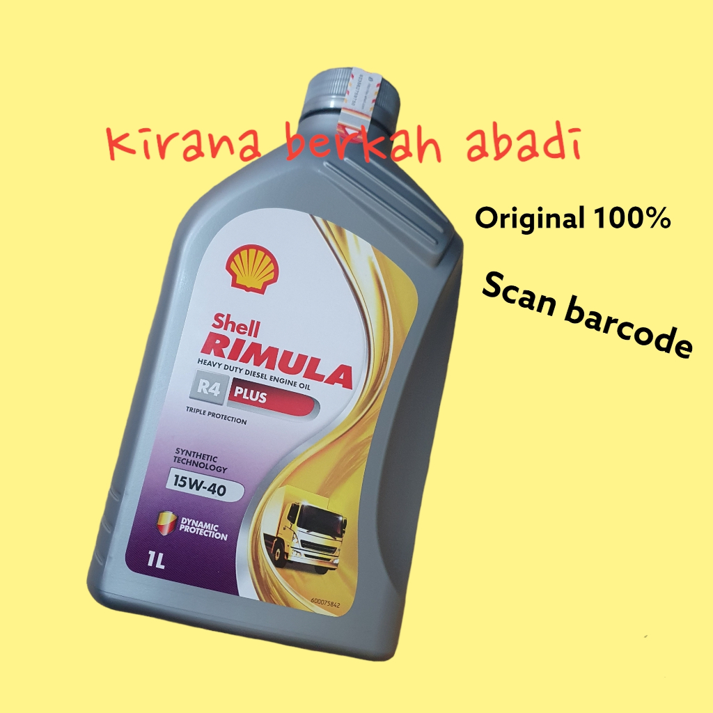 Jual SHELL RIMULA 4 PLUS 15W40 CI 4 1 L ORIGINAL | Shopee Indonesia