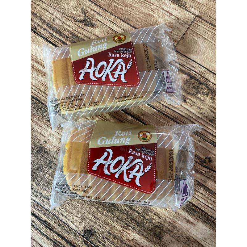 Jual AOKA ROTI GULUNG | Shopee Indonesia