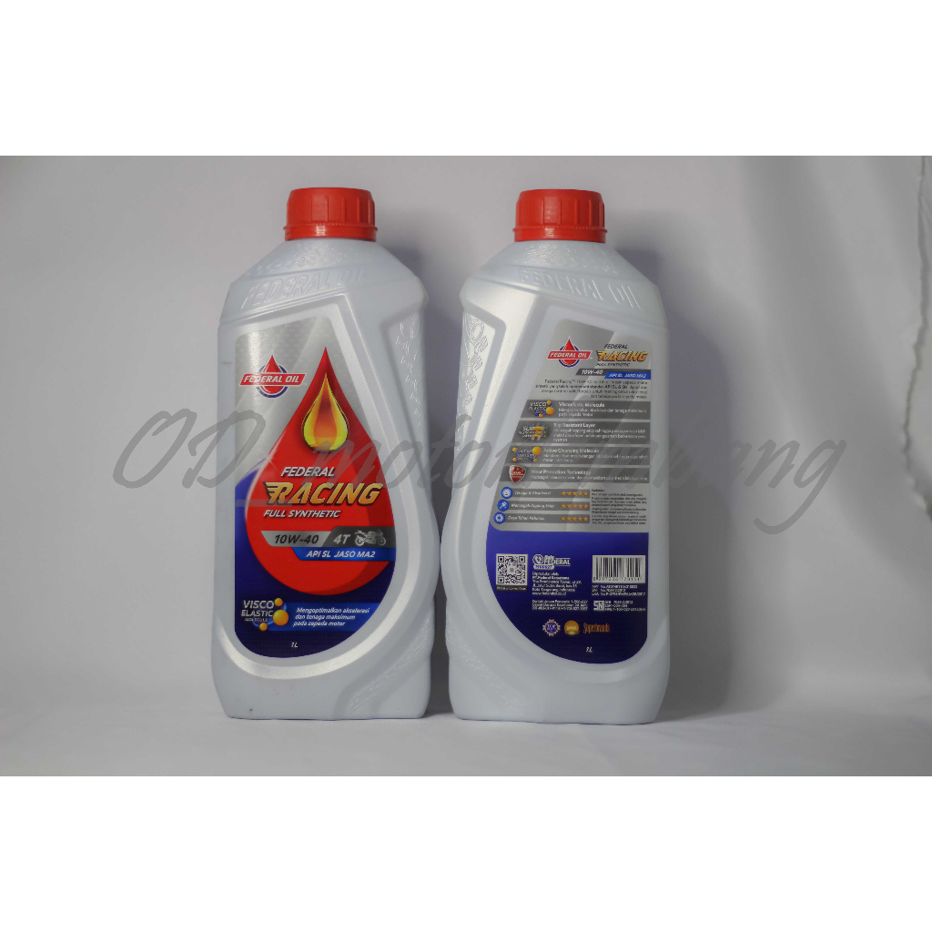 Jual Oli FEDERAL RACING 10W40 4T 1L | Shopee Indonesia