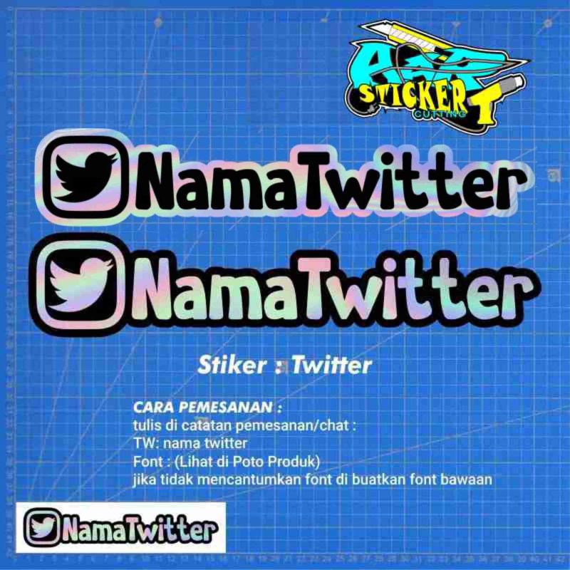 Jual stiker twitter | Shopee Indonesia