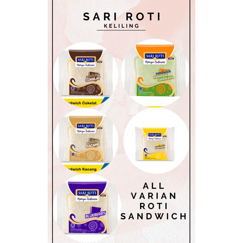 Jual Sari Roti Varian Sandwich | Shopee Indonesia