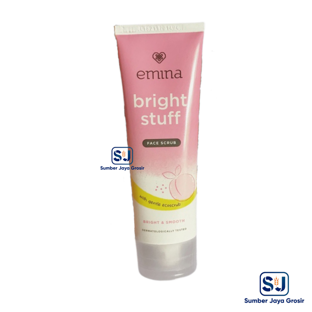 Jual EMINA BRIGHT STUFF FACE SCRUB 50 ML | Shopee Indonesia