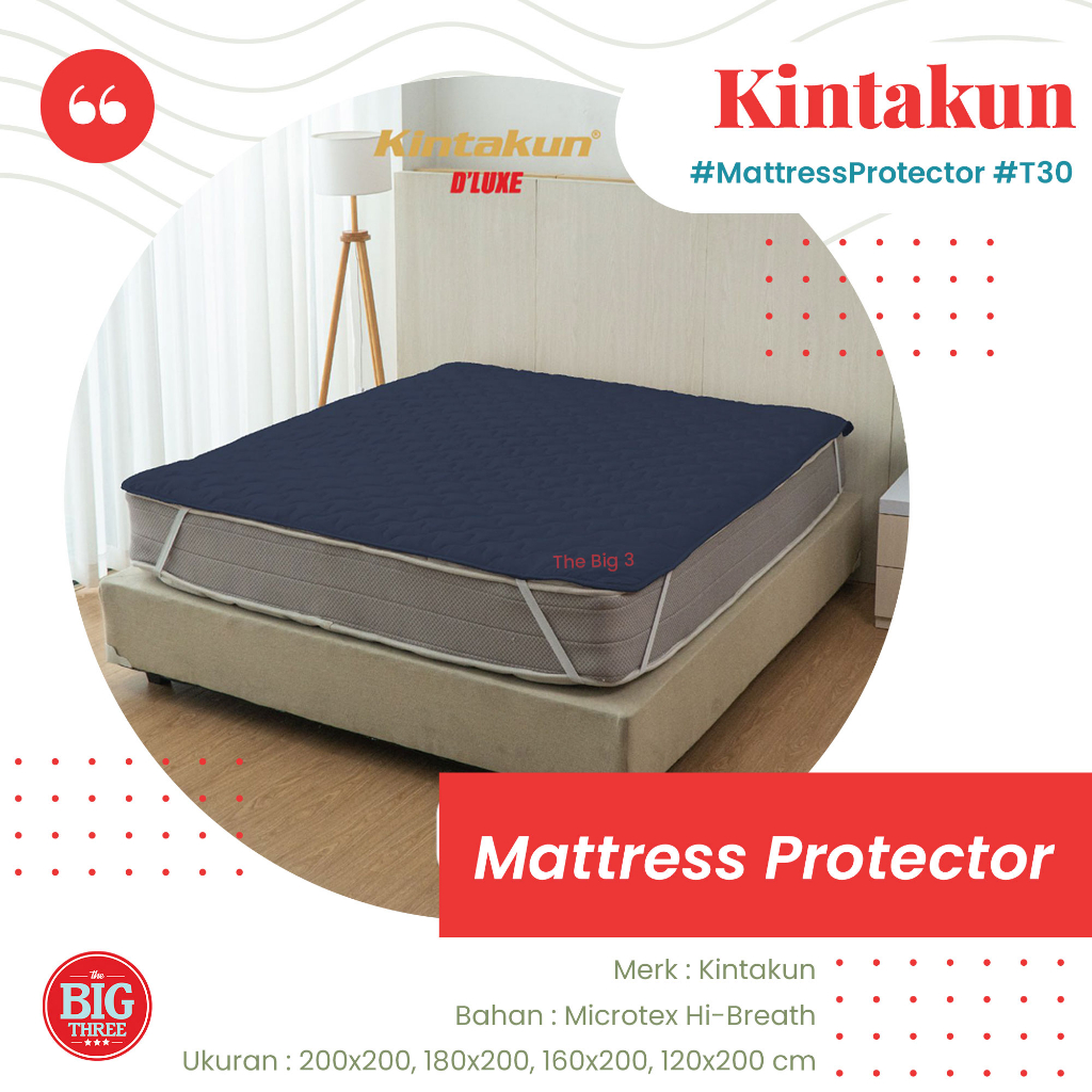 Jual THEBIG3 Kintakun Lite Matras 200x200 / 180x200 / 160x200 / 120x200 ...