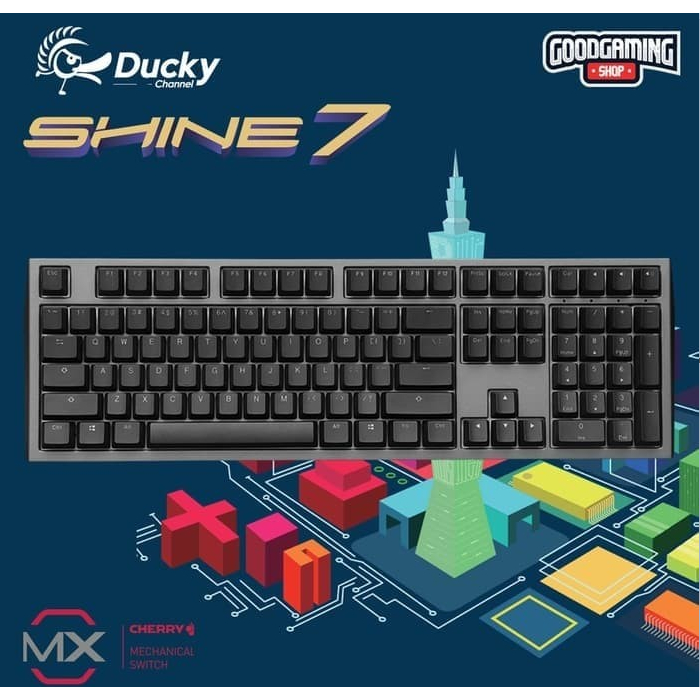 Jual Ducky Shine 7 - Gaming Keyboard | Shopee Indonesia