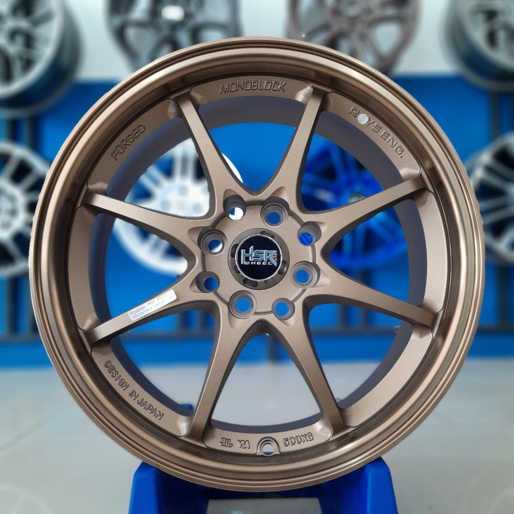 Jual Velg racing r16 bau 4 hsr hiroshima bronze untuk mobil sigra brio ...