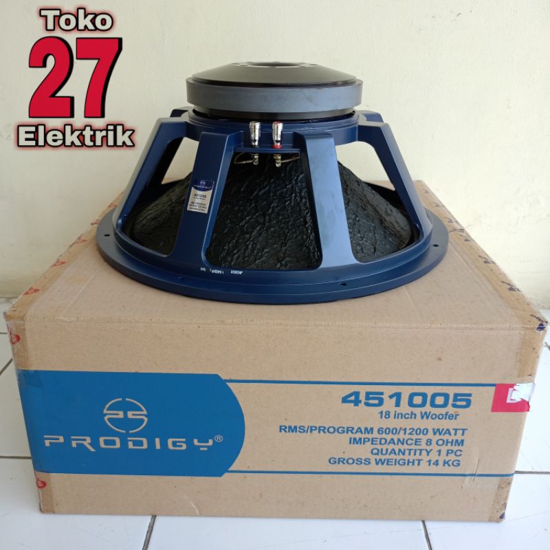 Jual Speaker PRODIGY 18 inch 451005 1200 WATT | Shopee Indonesia