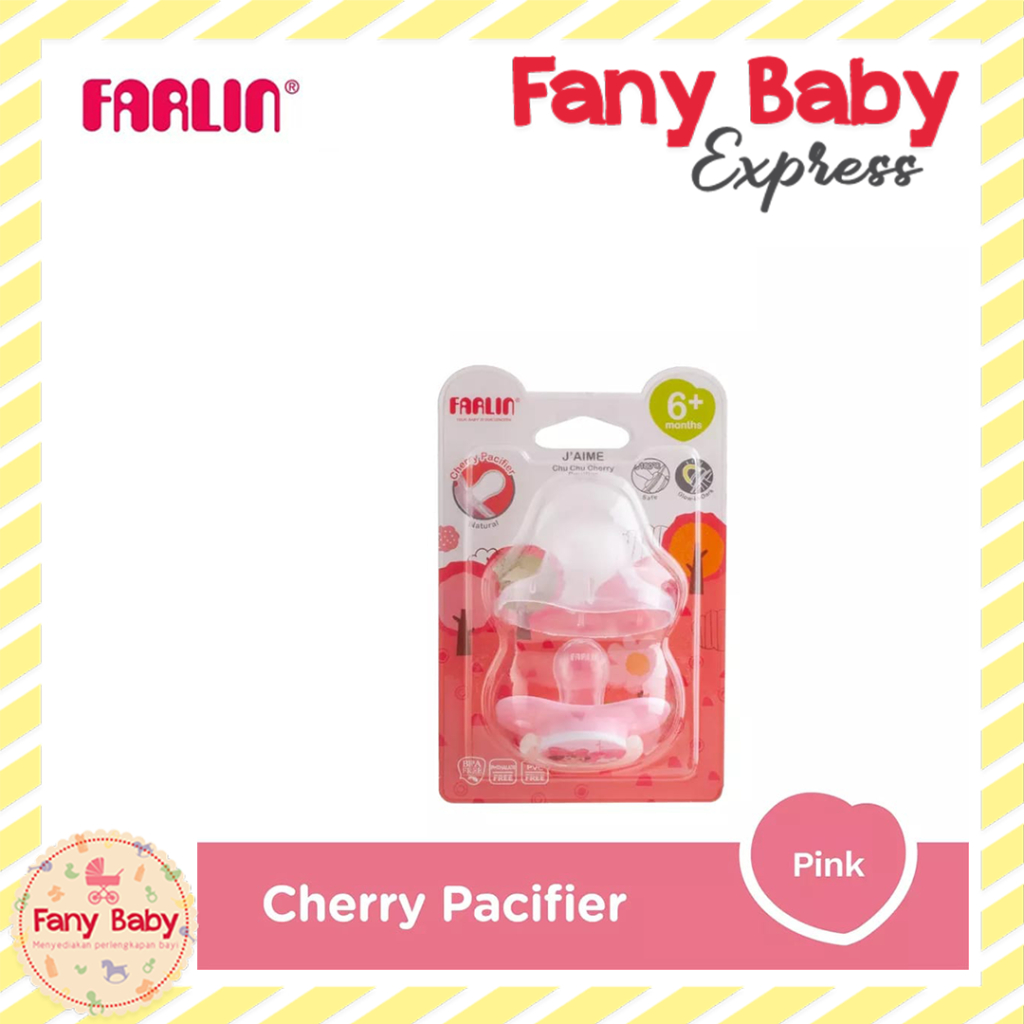 Jual FARLIN CHERRY PACIFIER 6M+/ BA-10020 | Shopee Indonesia