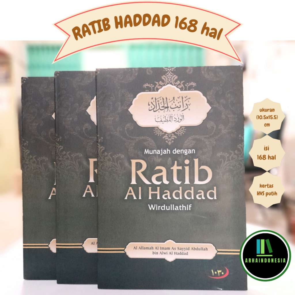 Jual RATIB AL HADDAD Dzikir Wirid Doa (168 Halaman) | Shopee Indonesia