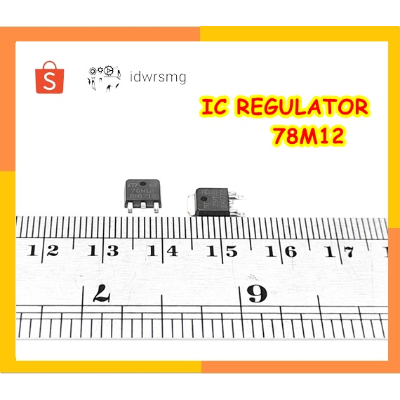 Jual IC 78M12 7812 12V regulator TO-252 SMD | Shopee Indonesia