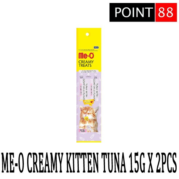 Jual MEO CREAMY Treats Kitten Tuna with Goat Milk ( 2 STICK ) | Shopee ...