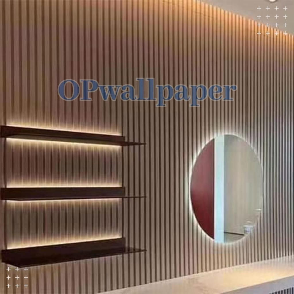 Jual wall panel wpc / wood panel wpc laminated termurah tebal 20 mm | Shopee Indonesia