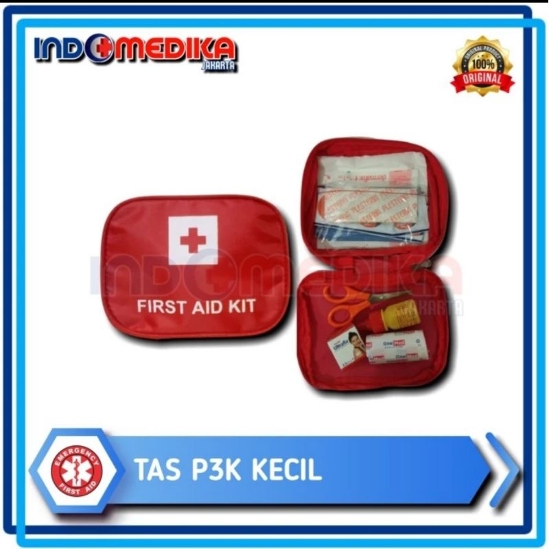 Jual First Aid Kit Red Bag - Tas p3k Warna Merah - p3k Kecil - p3k ...