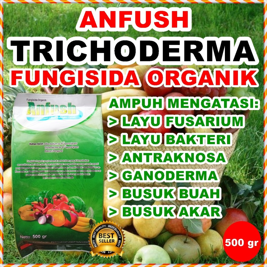 Jual Anfush Tricoderma Gliocladium SP Fungisida Organik 500 gr ...