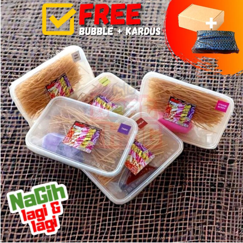 Jual mie Lidi box Lumer Manis boks 500ml free bubble wrap | Shopee ...