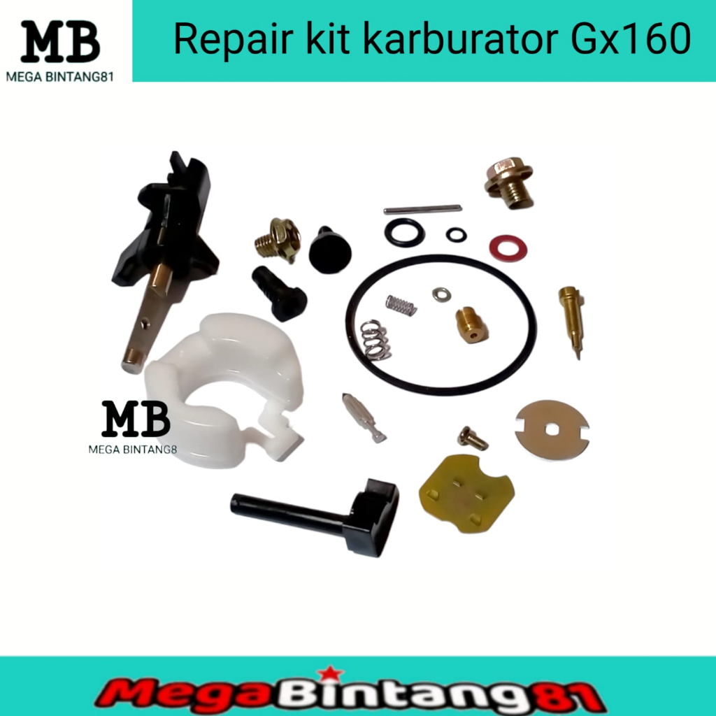 Jual Kit karburator GX160 parkit cabulator GX160 Repair kit karburator ...