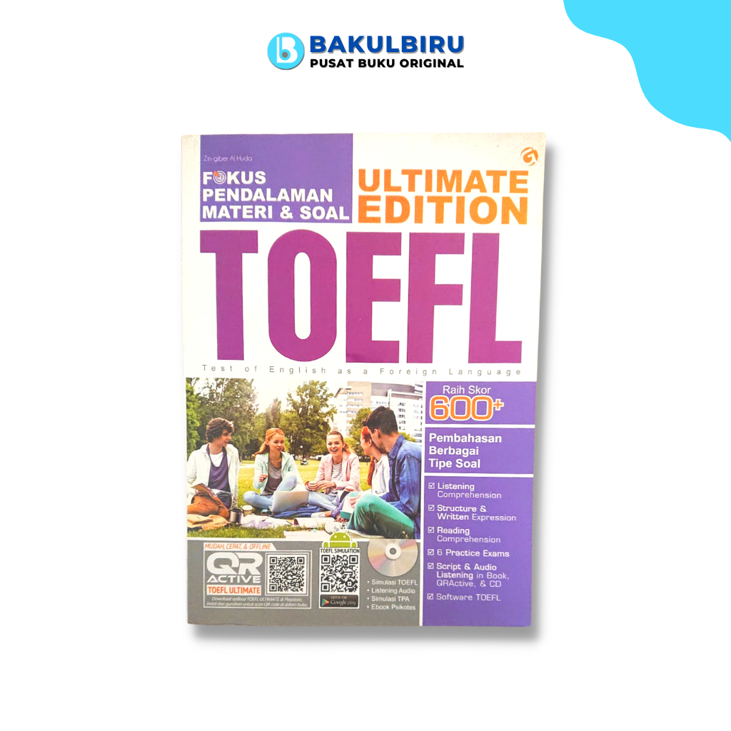 Jual BUKU TES TOEFL TOEIC FOKUS PENDALAMAN MATERI ULTIMATE EDITION ...