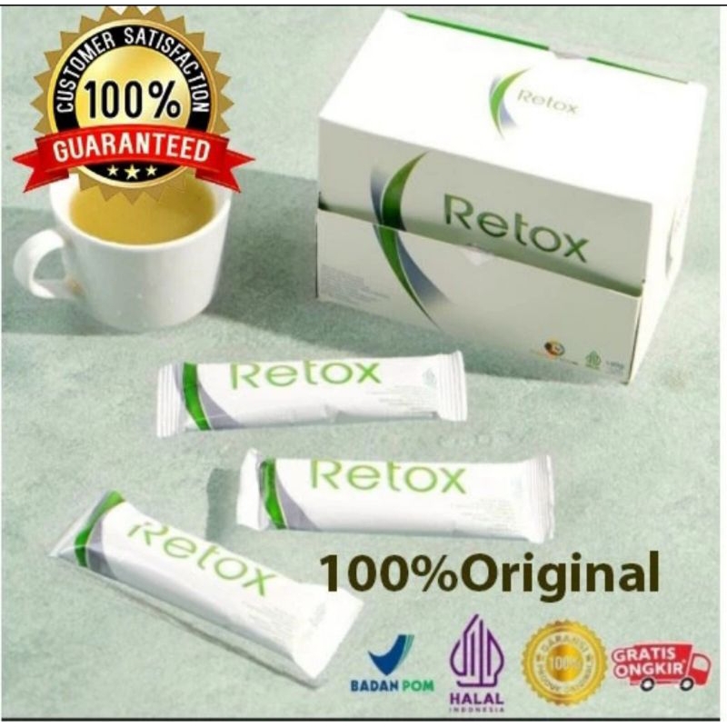 Jual retox Fiber Drink Minuman Detox Rasa Kiwi 1 box isi 10 sachet ...