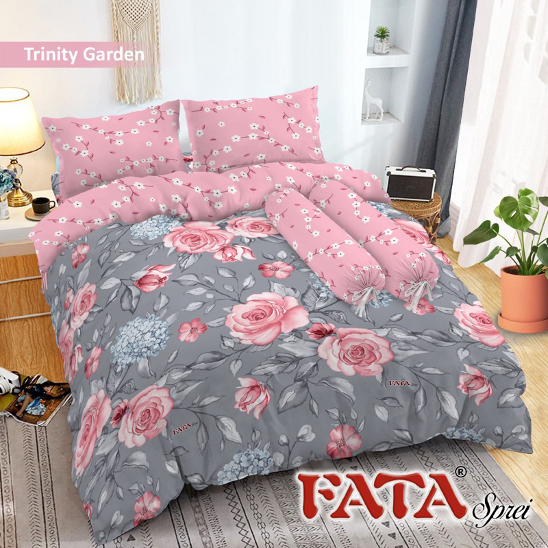 Jual FATA - Bed Cover Set Trinity Garden Ukuran 120x200 ( Single Size ...