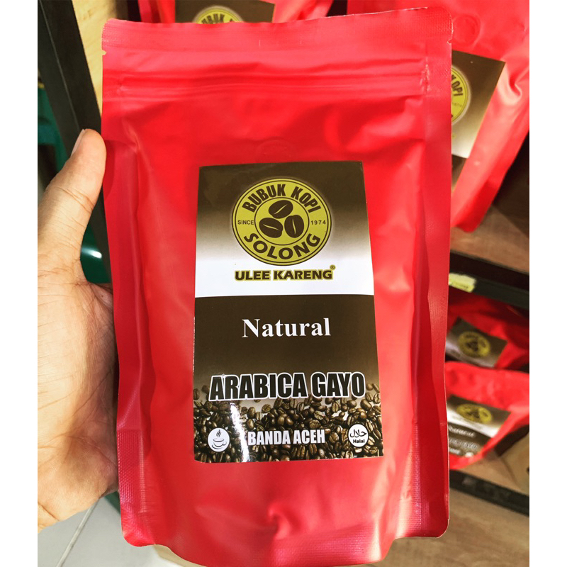 Jual Bubuk Kopi Arabika Natural (Roasted Beans) 1 kg Solong Ulee Kareng ...