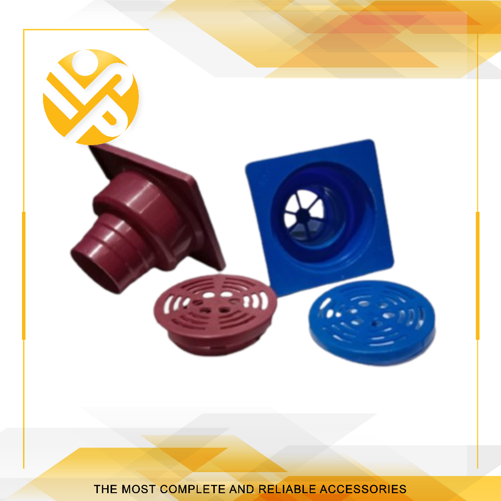 Jual Saringan Got Kamar Mandi Plastik / Saringan PVC Toilet Floor Drain ...