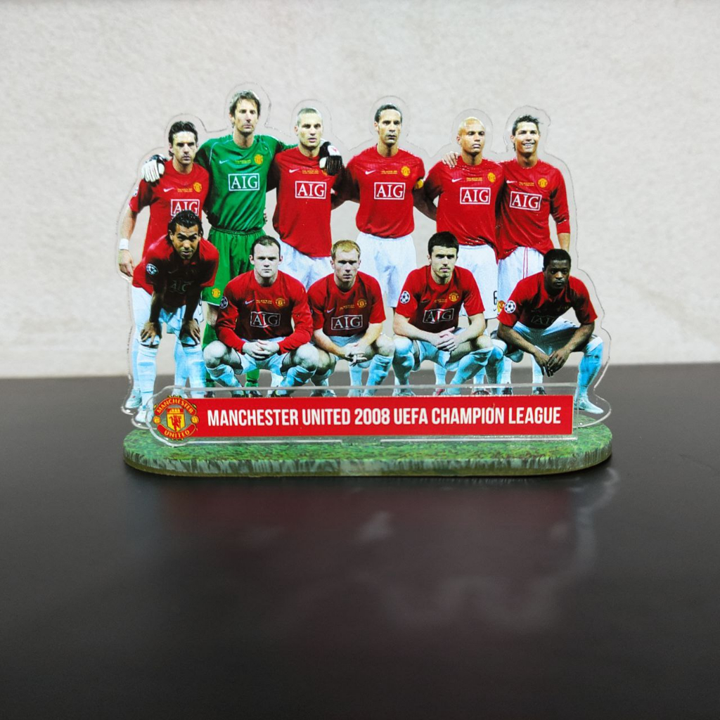 Jual Standee Action Figure Line Up Manchester United Juara Liga ...