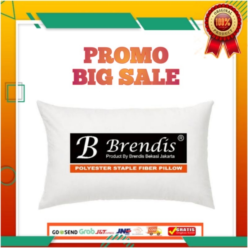 Jual (100% ORIGINAL) BANTAL/GULING SILIKON BRENDIS BANTAL HOTEL MEWAH ...