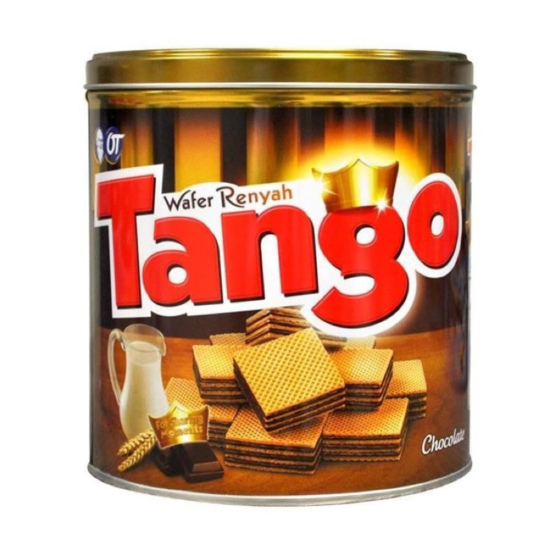 Jual Wafer Tango Chocolate kaleng 290 gram | Shopee Indonesia