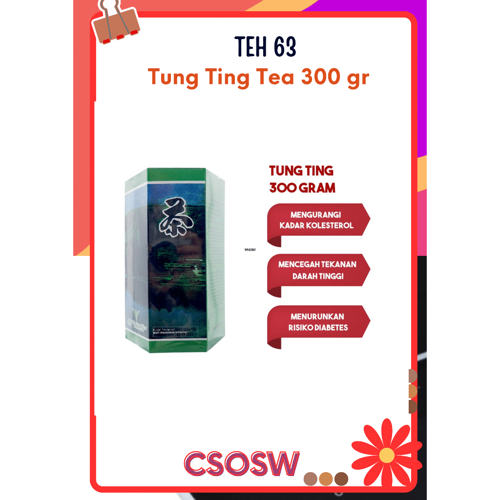 Jual Teh 63 Tung Ting Tea 300 gr Menurunkan Resiko Diabetes | Shopee ...